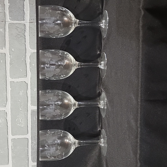Princess House | Dining | Princess House Wine Glasses Set Of 4 | Poshmark